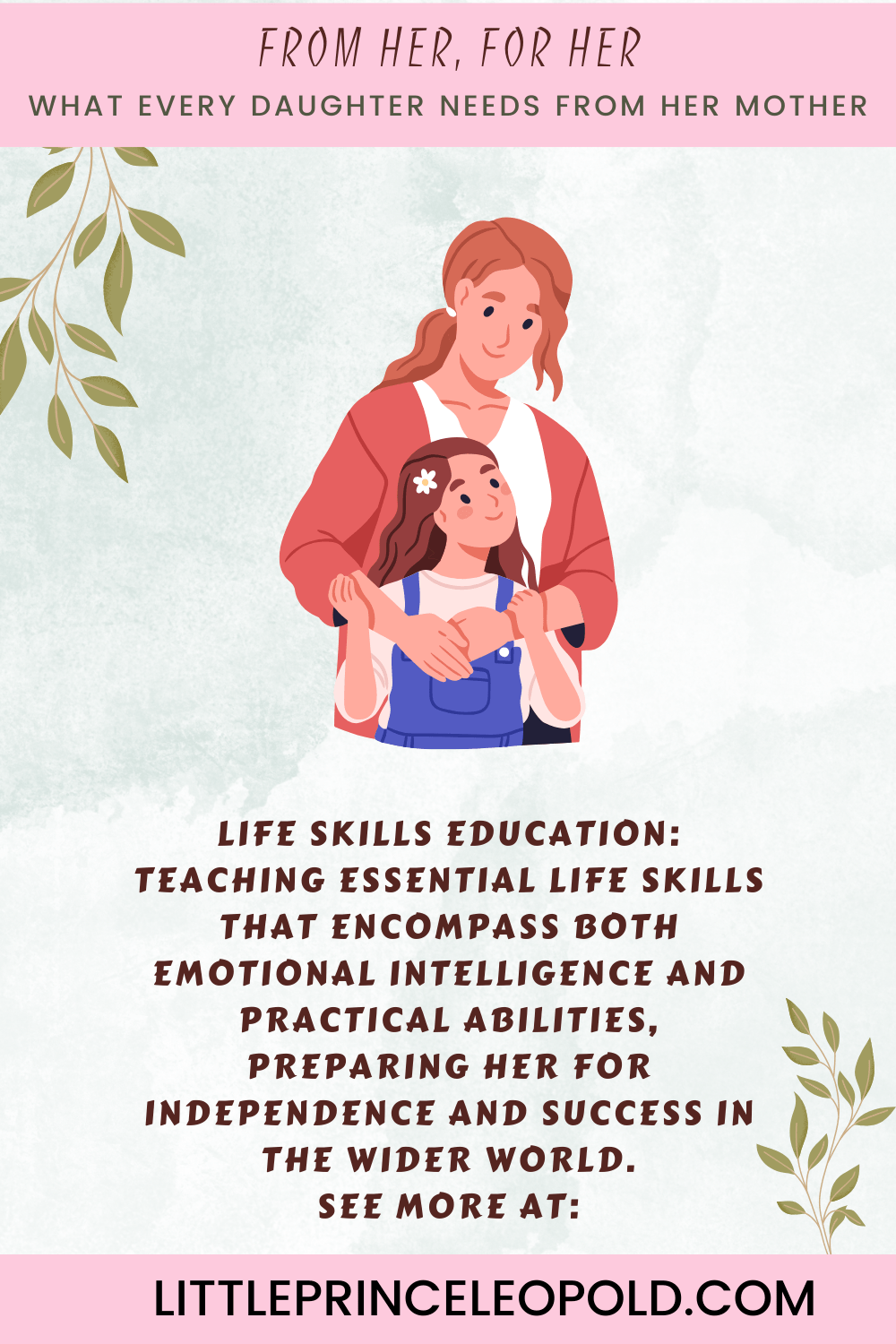 What Every Daughter Needs From Her Mother – Life Skills Education ...
