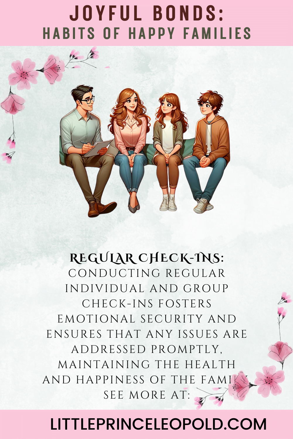 Habits of Happy Families – Regular Check-Ins - littleprinceleopold.com