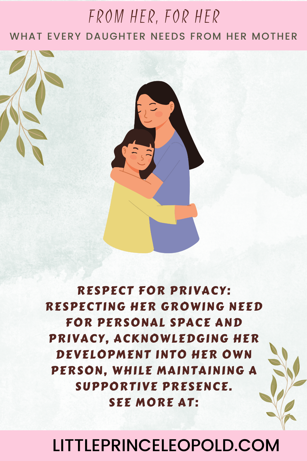 What Every Daughter Needs From Her Mother – Respect for Privacy - Laugh ...